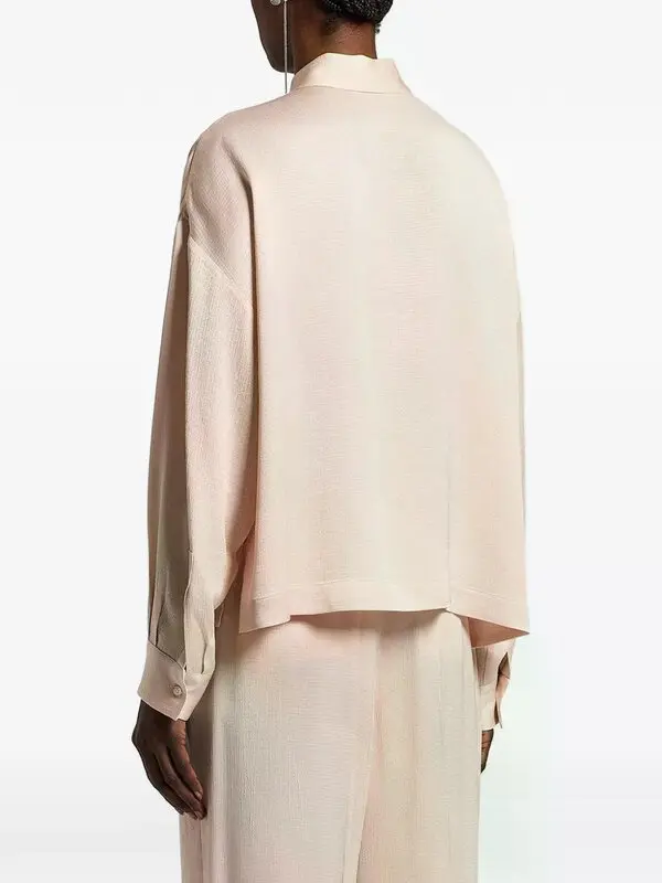 Peserico Collared Long-sleeve Shirt