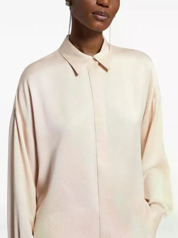 Peserico Collared Long-sleeve Shirt