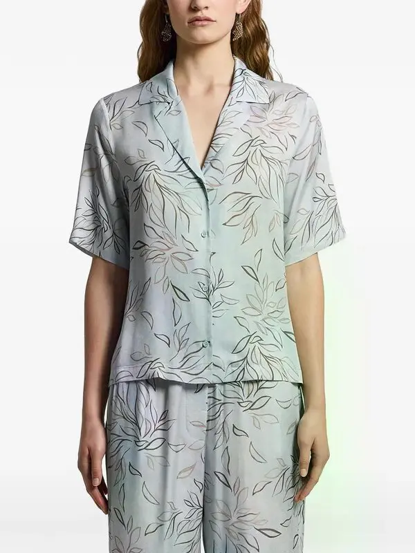 Peserico Floral Print Shirt