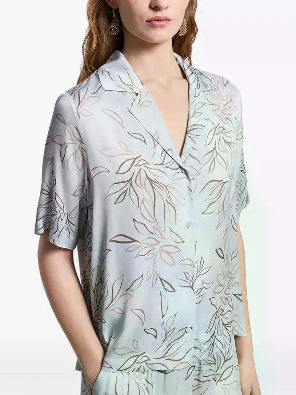 Peserico Floral Print Shirt