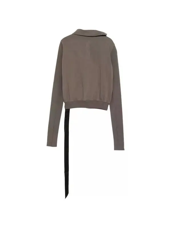 Rick Owens Micro Mountain Cotton Hoodie - Grey