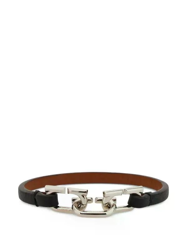 FERRAGAMO Bicolor Gancini Bracelet