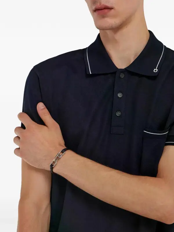 FERRAGAMO Bicolor Gancini Bracelet