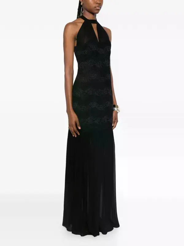 TWINSET Halter Lace Dress
