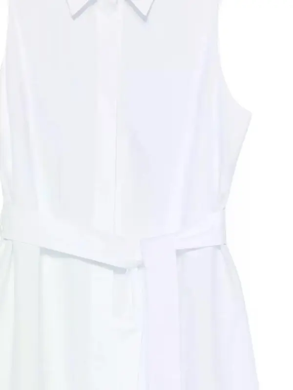 P.a.r.o.s.h Pointelle Cotton Maxi Dress - White