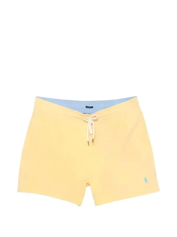 Polo Ralph Lauren Embroidered Swim Shorts - Yellow