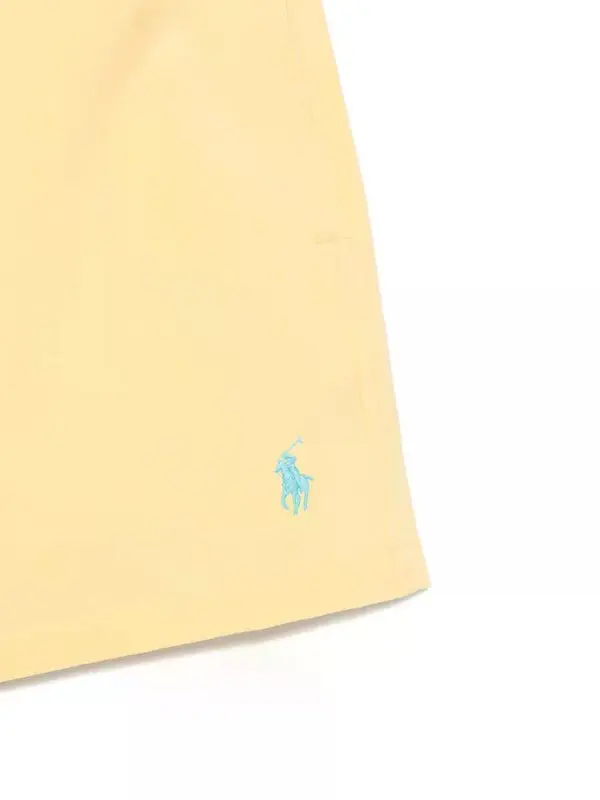 Polo Ralph Lauren Embroidered Swim Shorts - Yellow