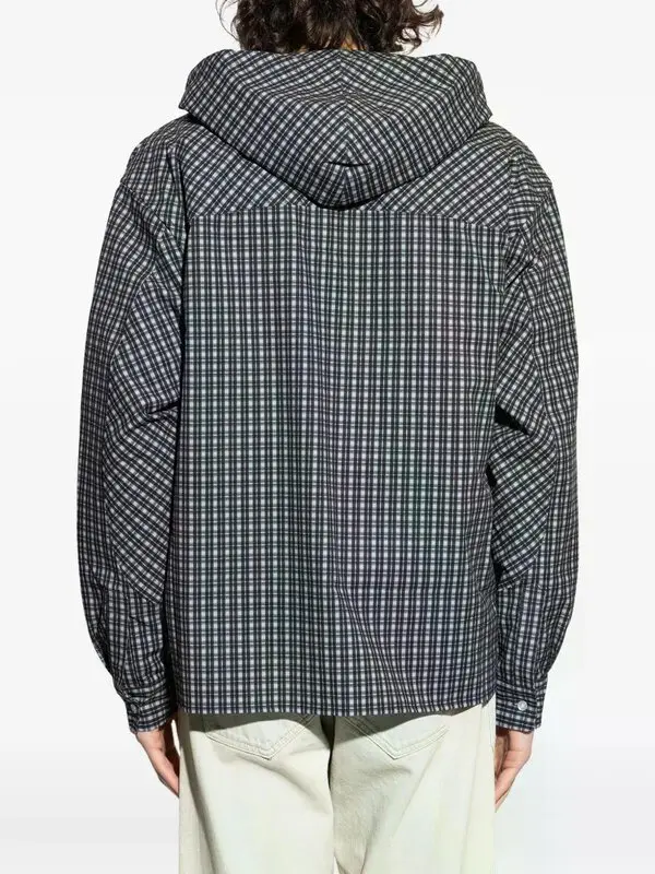 ROA Aair Flowave Hooded Checked Jacket