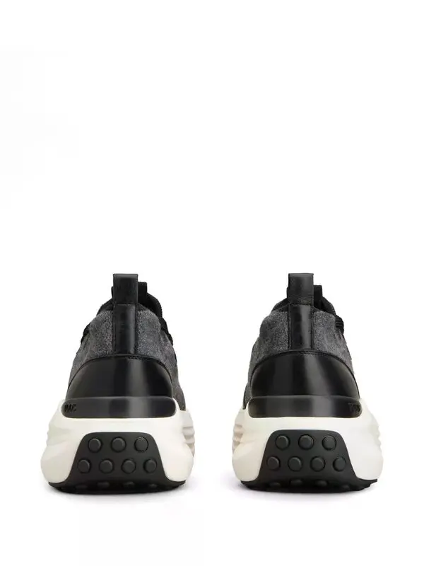 TOD'S Panelled Sneakers - Grey