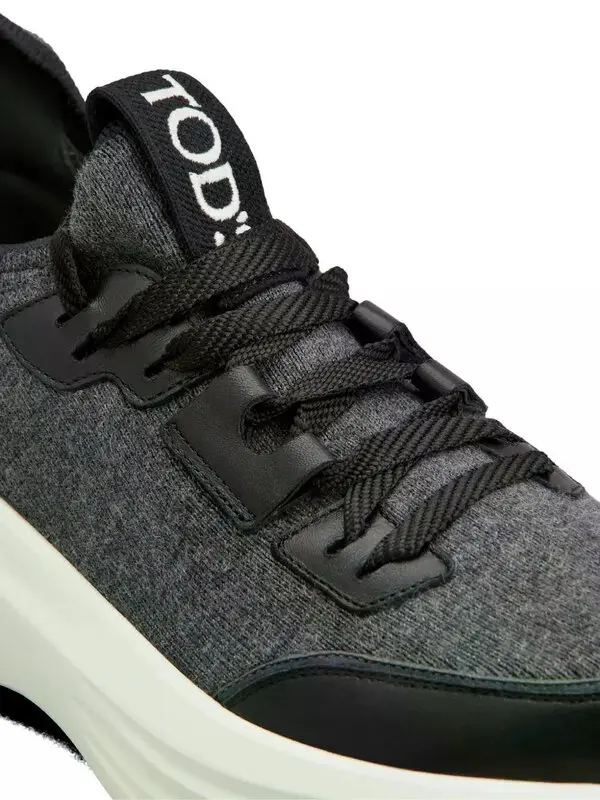 TOD'S Panelled Sneakers - Grey