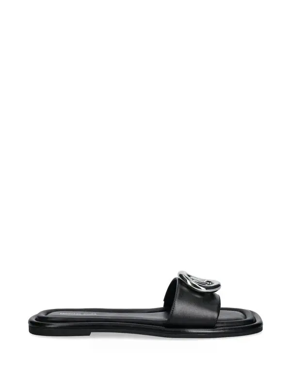 Michael Kors Milan Logo-plaque Flat Sandals