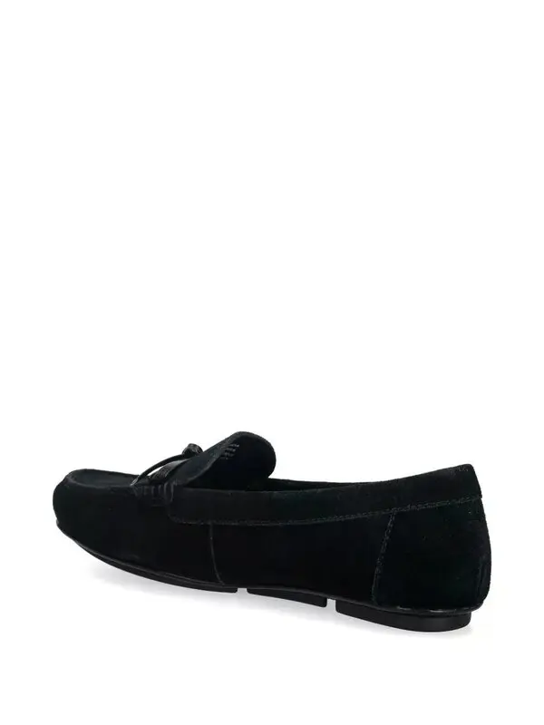 Michael Kors Juliette Bow-detail Loafers - Black