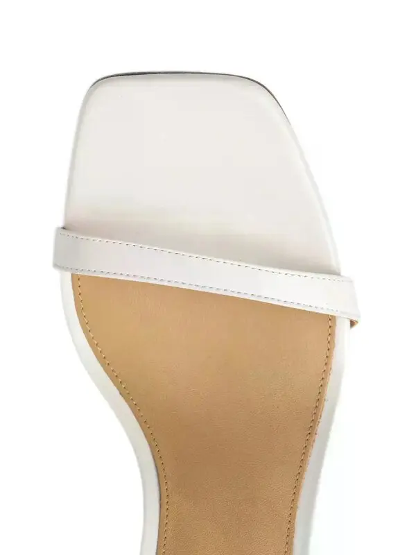 Michael Kors Liana Ankle-strap Charm Sandals - White