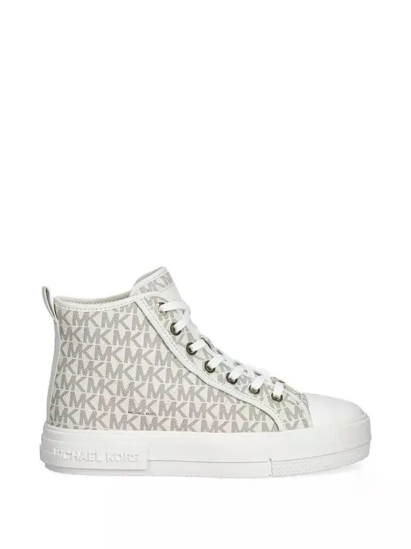 Michael Kors Evy Monogram High-top Sneakers