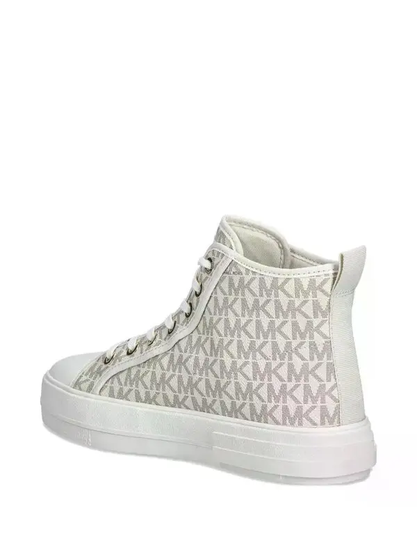 Michael Kors Evy Monogram High-top Sneakers