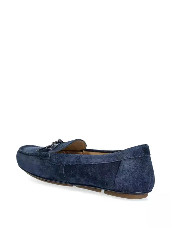 Michael Kors Juliette Bow-detail Loafers - Blue