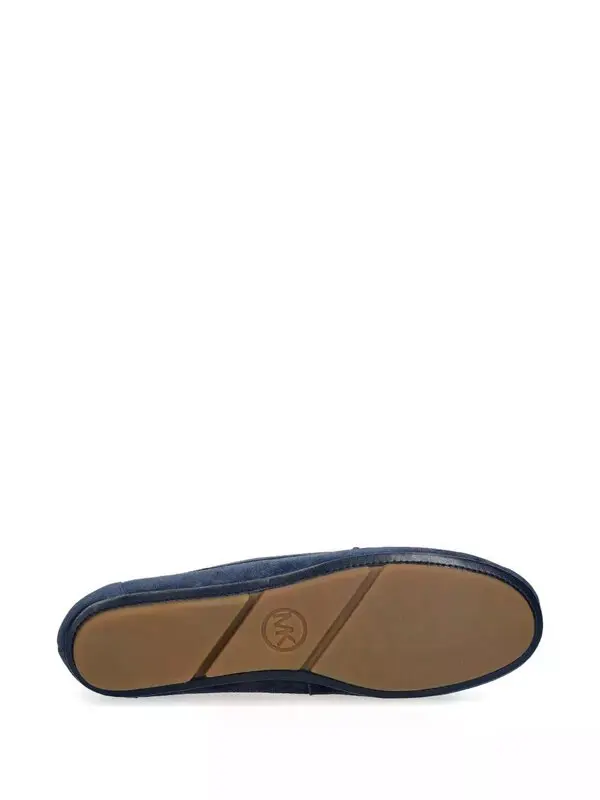 Michael Kors Juliette Bow-detail Loafers - Blue