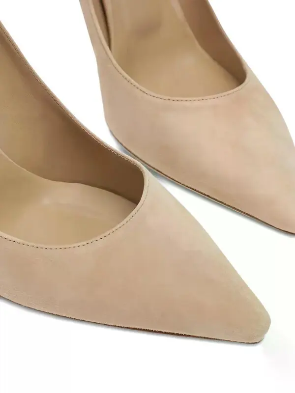 JIMMY CHOO Romy 85mm Suede Pumps - Neutrals