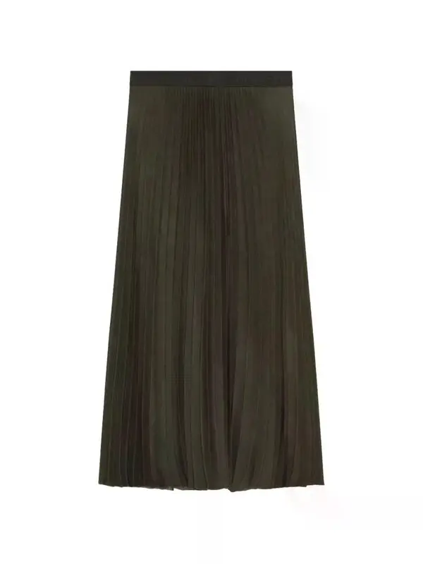 Marella Plissé Pleated Midi Skirt