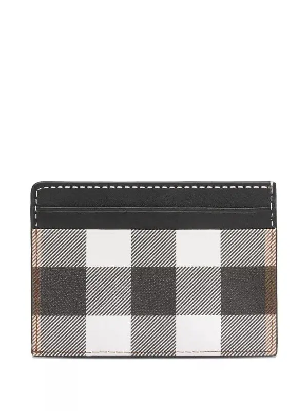 Burberry Check Card Case