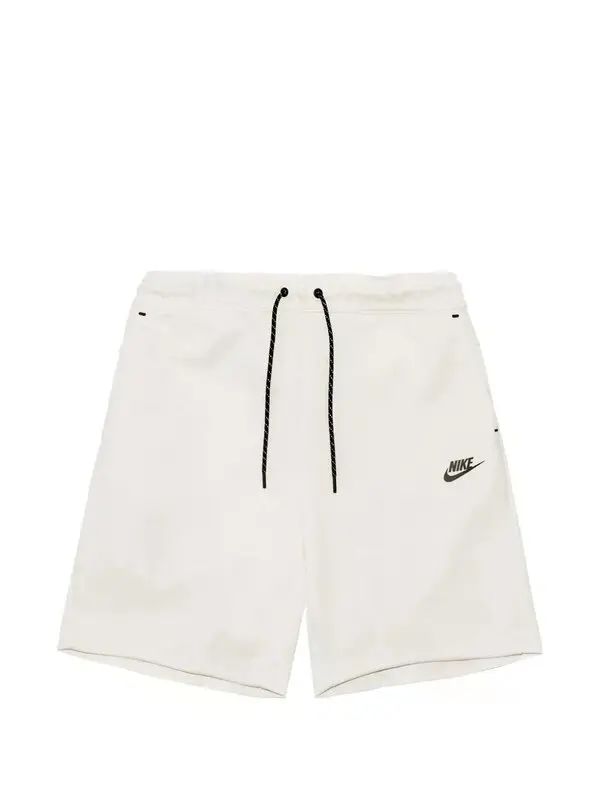 Nike Logo-detail Shorts - Neutrals