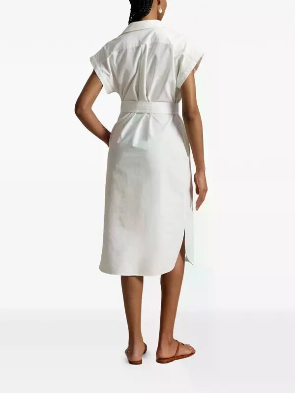 Polo Ralph Lauren Midi Belted Shirt Dress