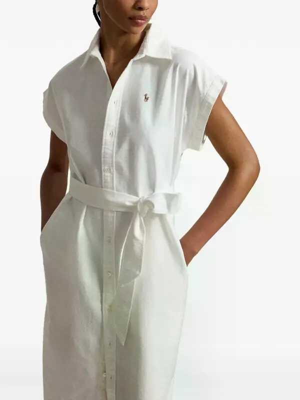 Polo Ralph Lauren Midi Belted Shirt Dress