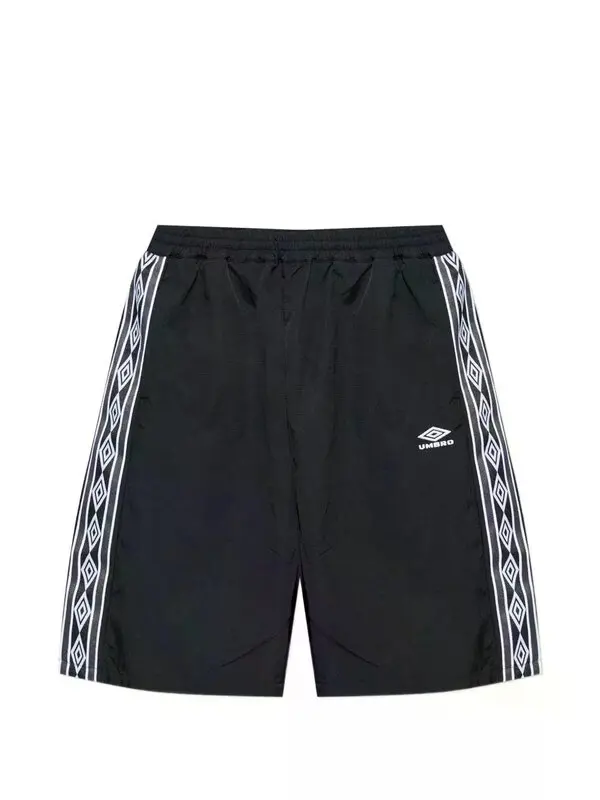 UMBRO Logo-embroidery Shorts - Black