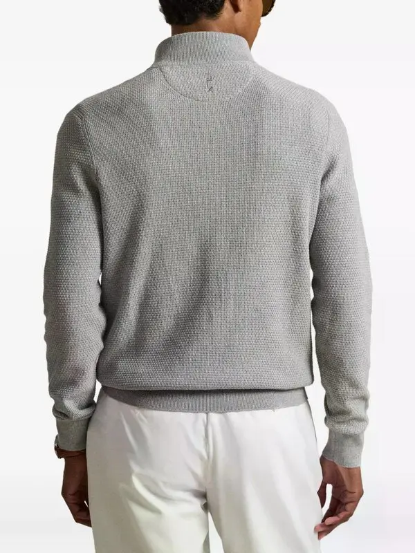 Rlx Ralph Lauren Zip Mock Neck Sweater