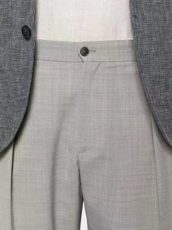 BRIGLIA 1949 Pleated Trousers - Grey