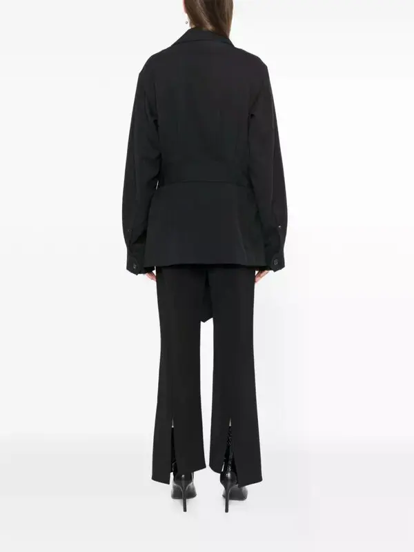 SETCHU Belted Jacket - Blue