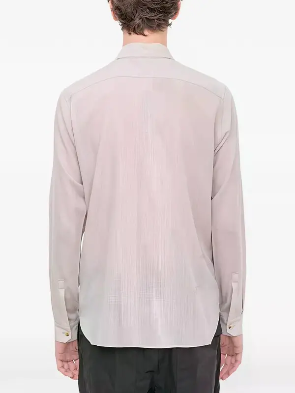 Rick Owens Chest-pocket Shirt - Grey