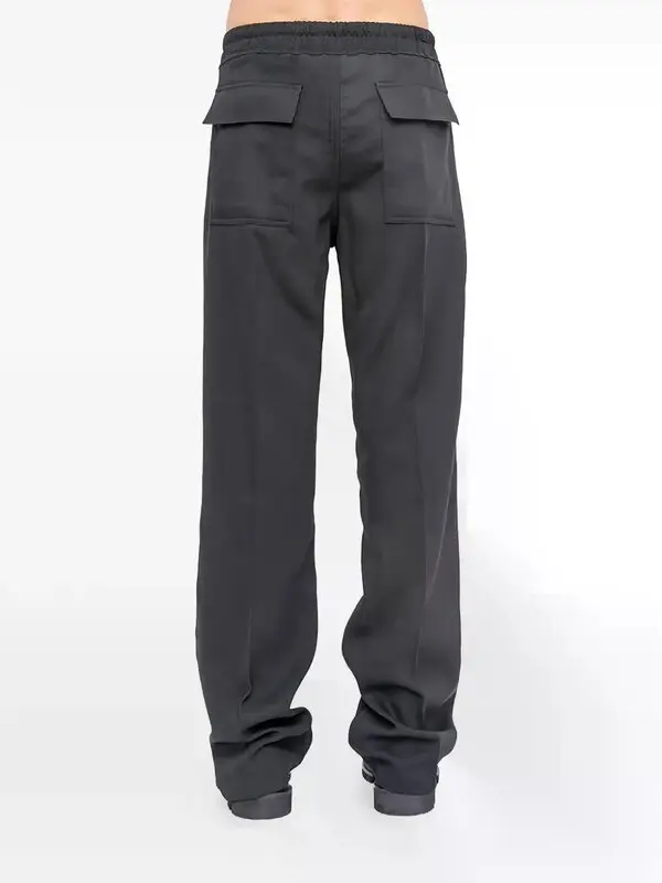 Rick Owens Drawstring-fastening Trousers - Grey