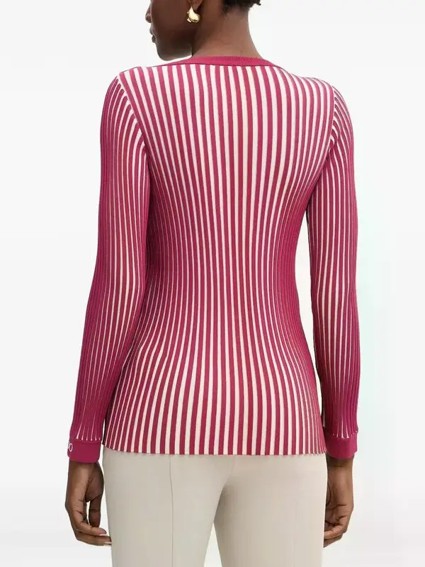 Liu Jo Striped Sweater - Pink