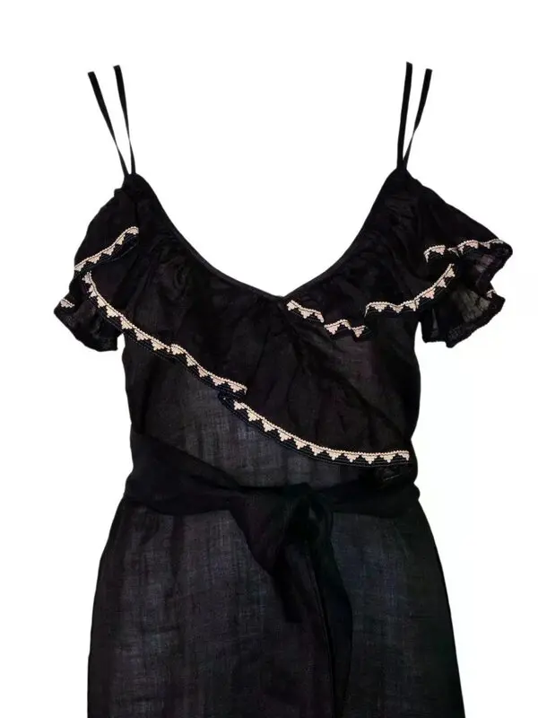 Pho Firenze Ruffled-trim Dress