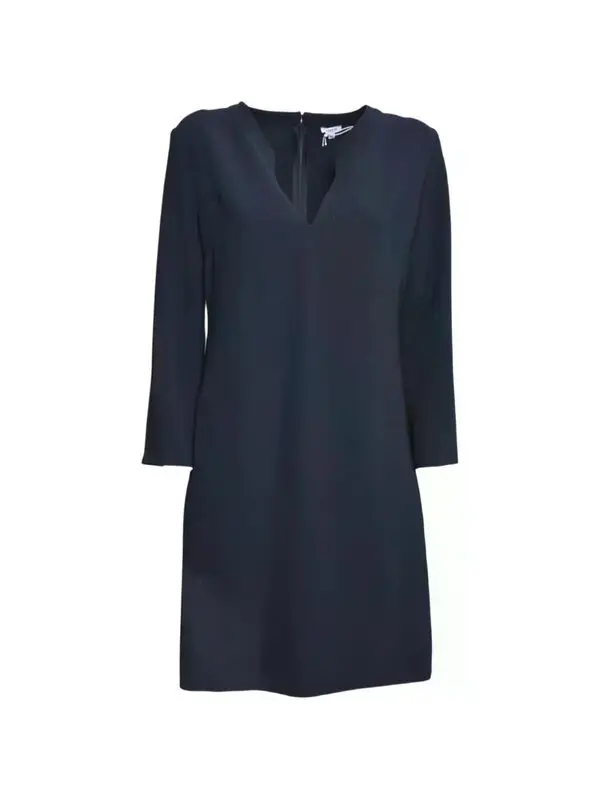 Aspesi V-neck Mini Dress - Blue