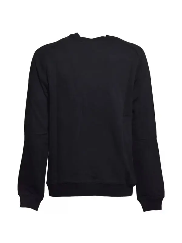 MSGM Logo Crew-neck Sweatshirt - Black