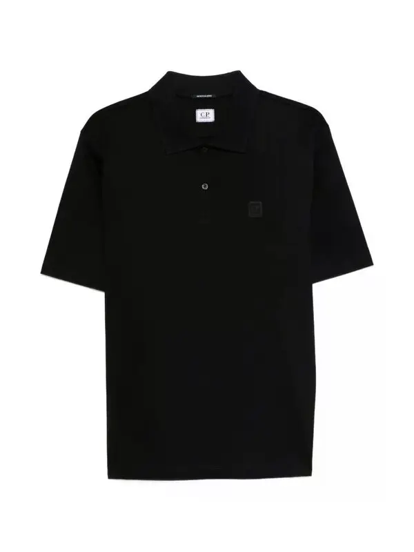 C.P. COMPANY Logo Patch Polo Shirt