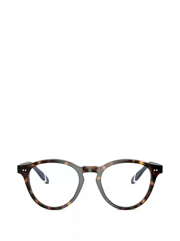 POLO RALPH LAUREN EYEWEAR Round Frame Eyeglasses - Brown