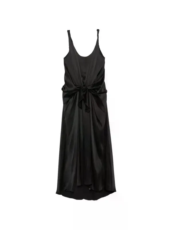 JW Anderson Knot Maxi Dress - Black
