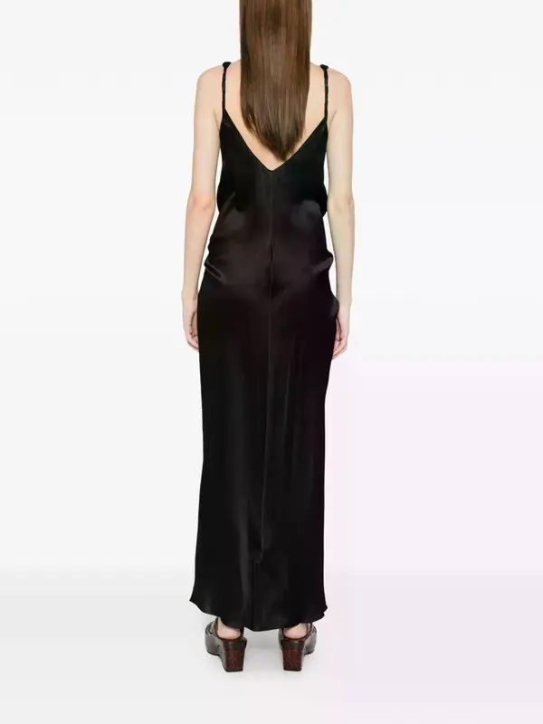 JW Anderson Knot Maxi Dress - Black