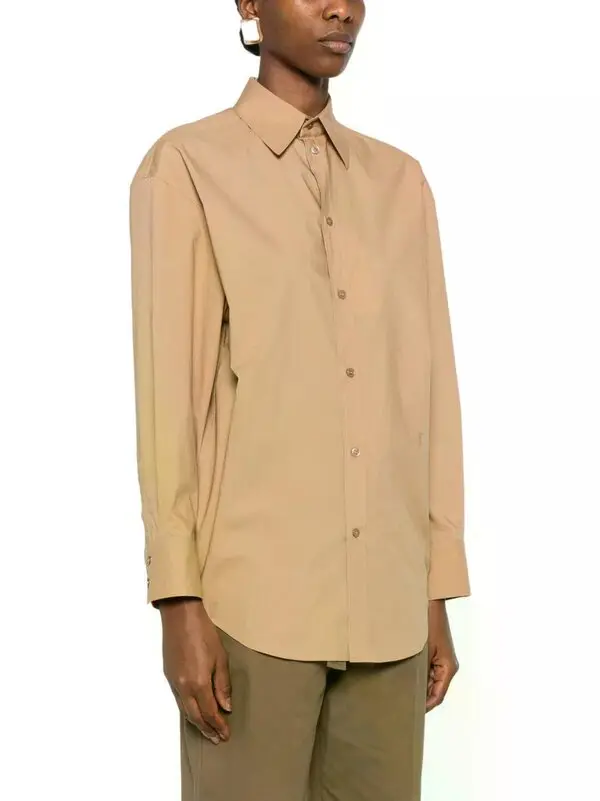 Saint Laurent Buttoned Shirt - Brown