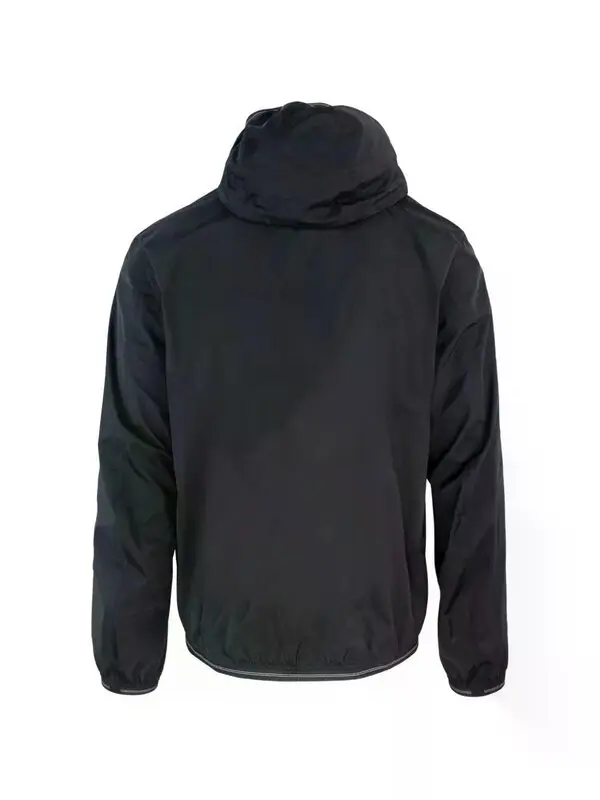 BLAUER. Zip-up Hooded Jacket - Black