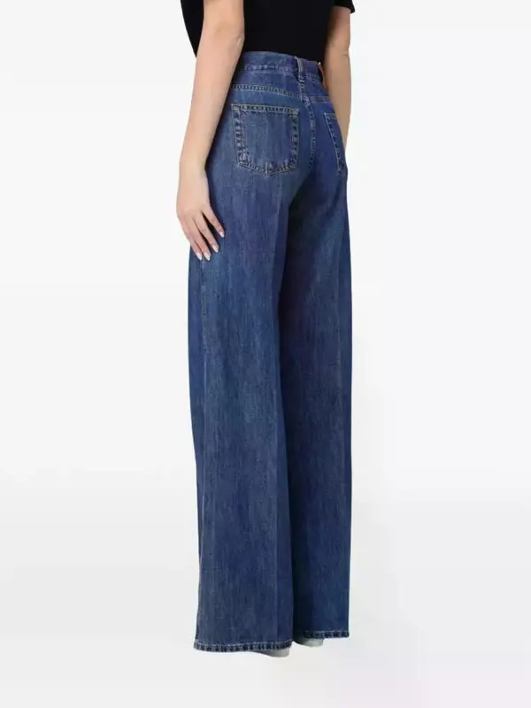PT TORINO Cindy Wide-leg Jeans - Blue