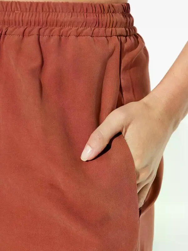 Max Mara Genero Drawstring Trousers - Brown
