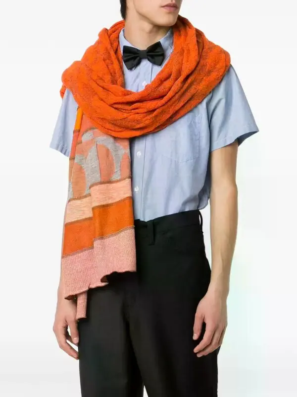 Junya Watanabe Mixed Knit Stole