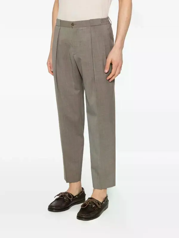 BRIGLIA 1949 Portobellos Pleated Trousers