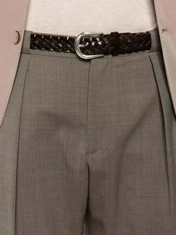 BRIGLIA 1949 Portobellos Pleated Trousers