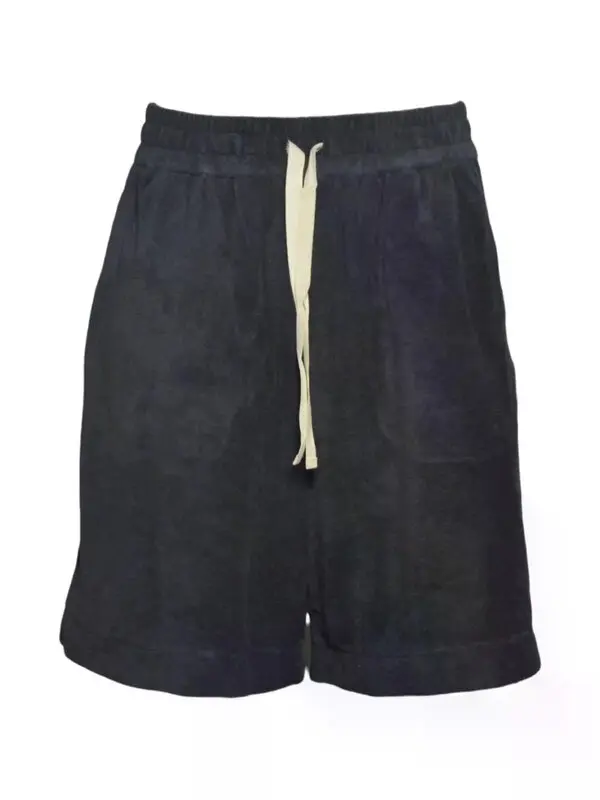 JIL SANDER Drawstring-waist Track Shorts - Blue