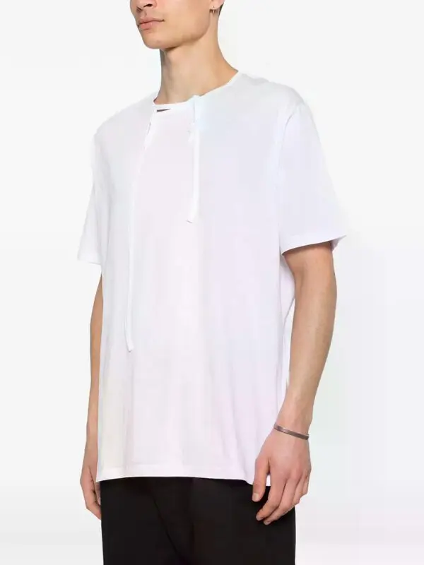 Yohji Yamamoto Tie Detail T-shirt